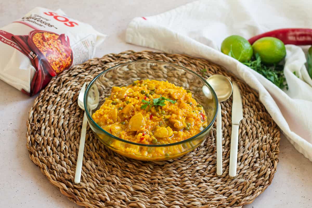 Arroz amarillo con pollo en Thermomix: Delicioso y fácil de preparar ...