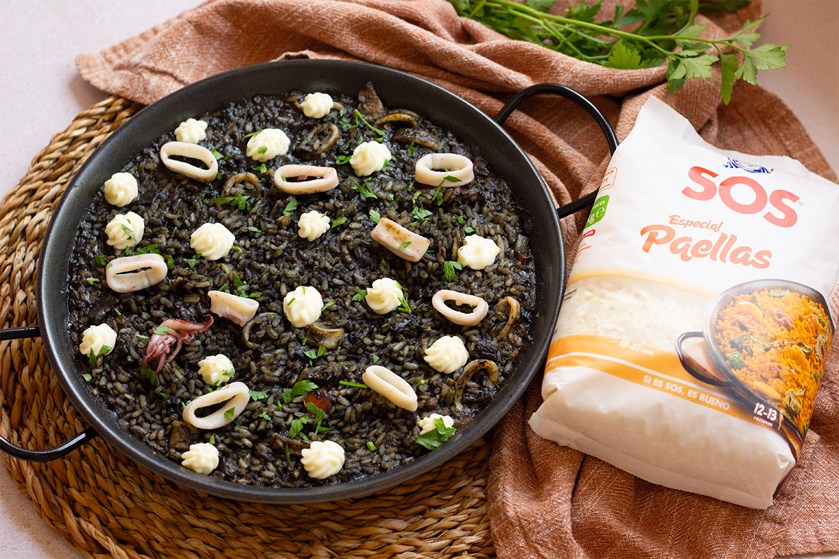 Arroz Negro Con Alioli: Descubre Recetas Fáciles | Arroz SOS