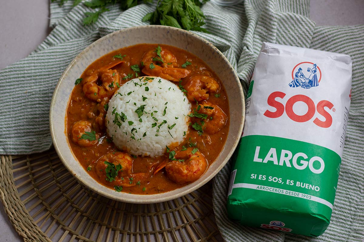 Shrimp Étouffée: Receta Tradicional De Louisiana | Arroz SOS