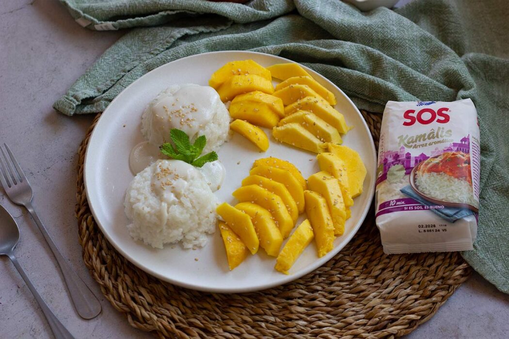 Mango Sticky Rice: Receta Fácil y Deliciosa en 30 Minutos | Arroz SOS